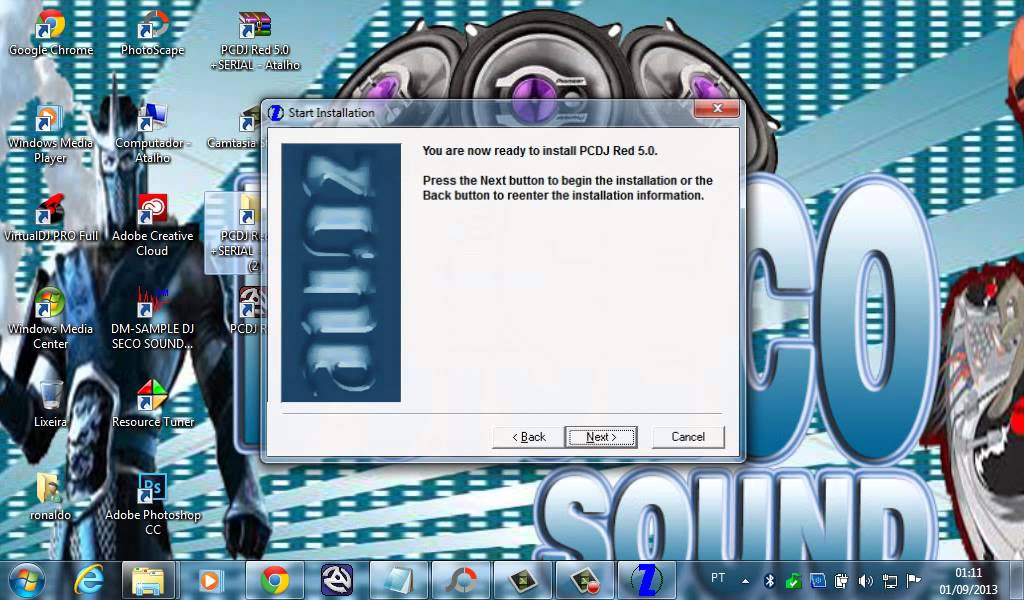 como baixar e instalar o pcdj red - YouTube
