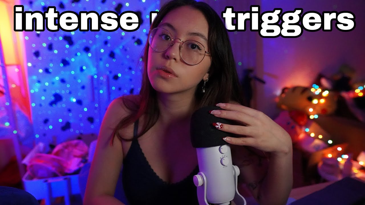 ASMR Intense Fast Mic Triggers (Mic Pumping, Tapping, Swirling, and More) - YouTube