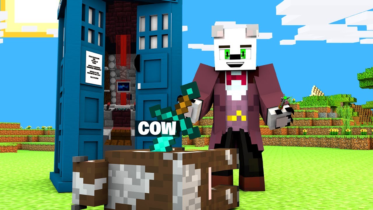 WAR ON COWS - Doctor Who Universe Survival (Episode 70) - Minecraft ...