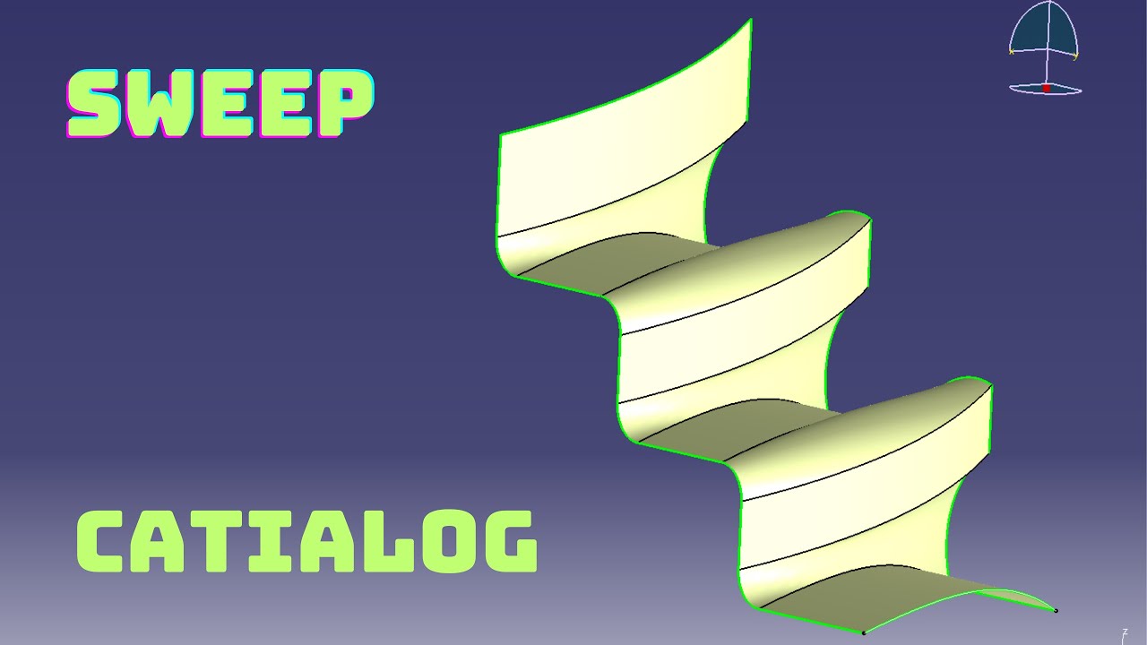 3D Enchantment: Creating Marvelous Shapes with CATIA SWEEP Command ...