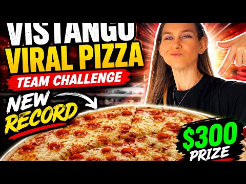 VISTANGO PIZZA ! VIRAL PIZZA CHALLENGE LOS YMolly Schuyler -  MOM VS FOOD - LIVE!