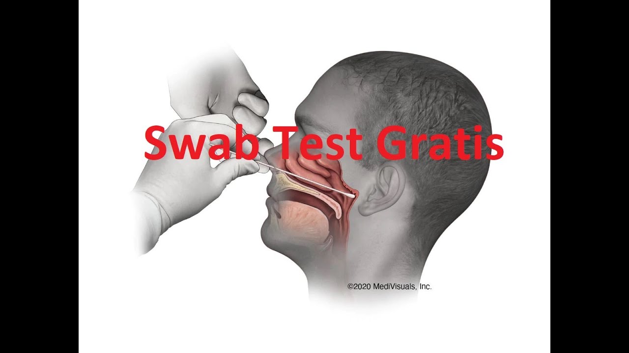 Swab Test Gratis Covid-19 - YouTube