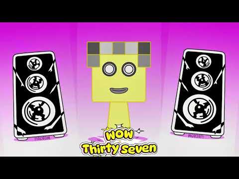 Counting Numbers 35 to 37 | Learn with Animated Characters! #sprunki #sprunkioc #shorts