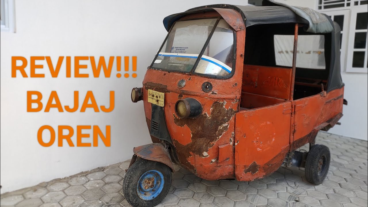 BAJAJ ORANGE 1970an!! LEGENDA TRANSPORTASI DI INDONESIA - YouTube