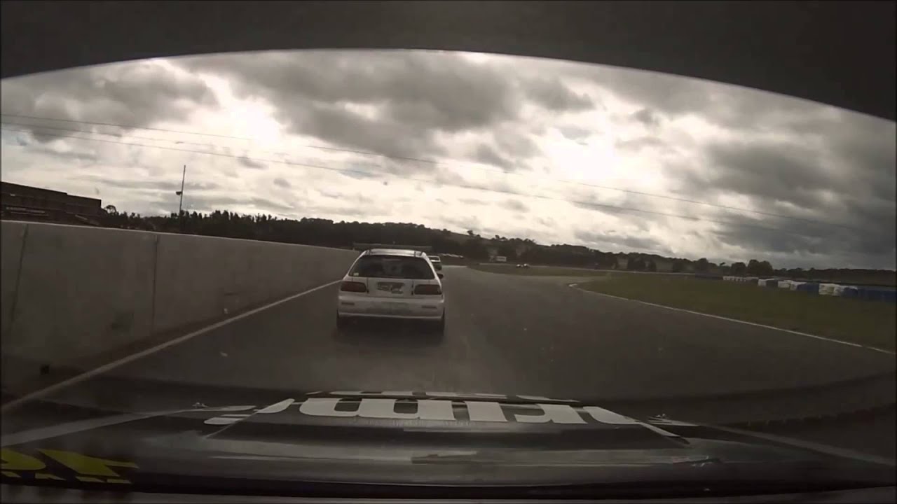 BYP Racing Budget race car - MRA Round 2 Race 1 * Oversteer - YouTube