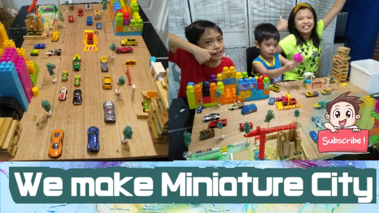 We make Miniature City - YouTube