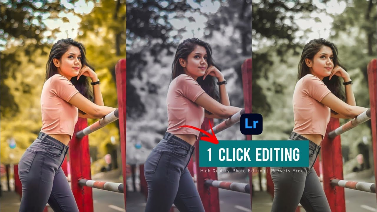 New Viral Photo Editing Just One Click || lightroom free Presets Photo ...