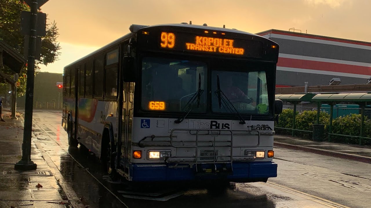 Honolulu TheBus Route 99-Express-Kapolei Transit Center Bus #868 ...
