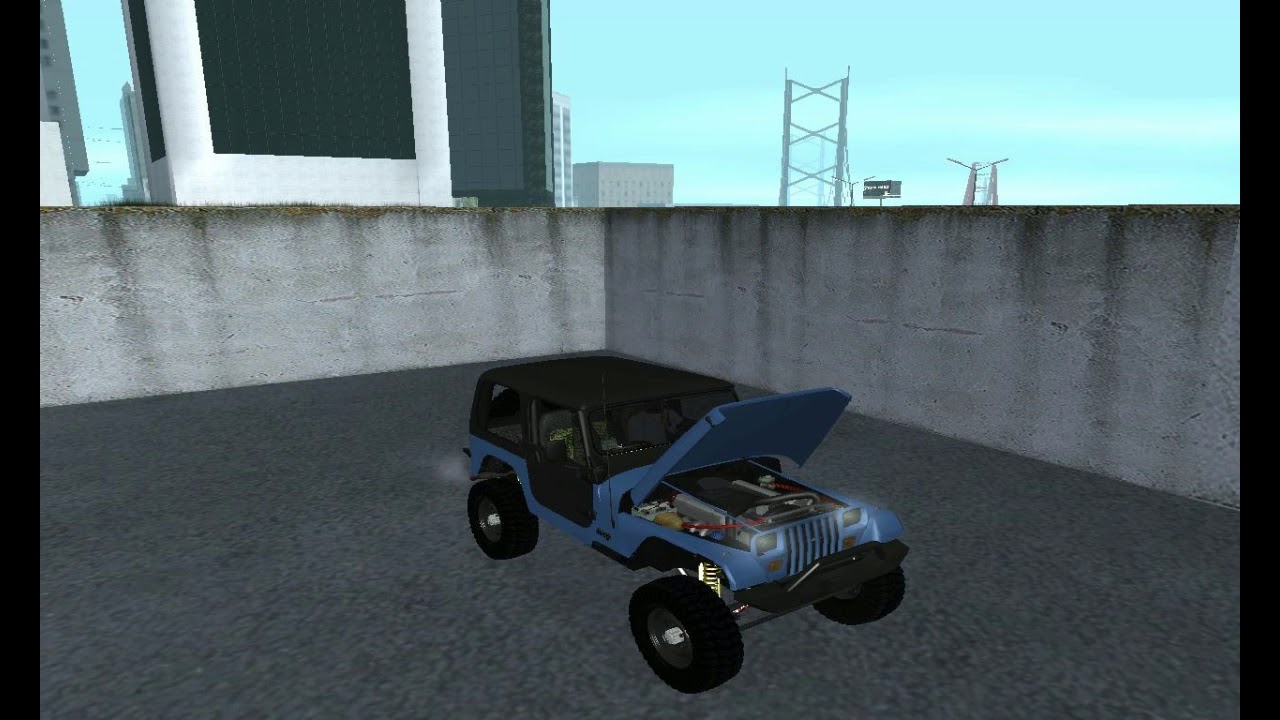 Jeep wrangler mods para GTA San Andreas - YouTube