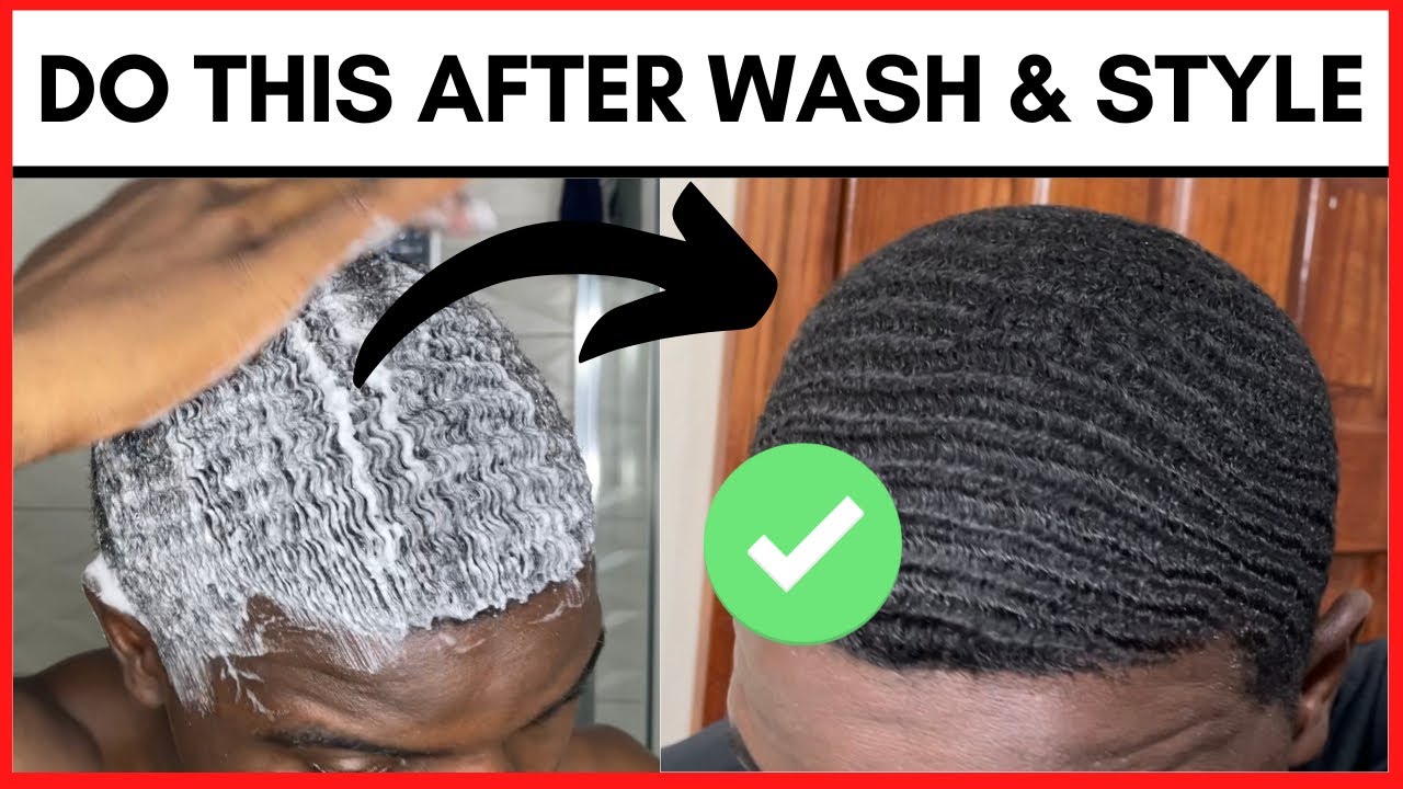 After Wash & Style | 360 Waves Routine - YouTube