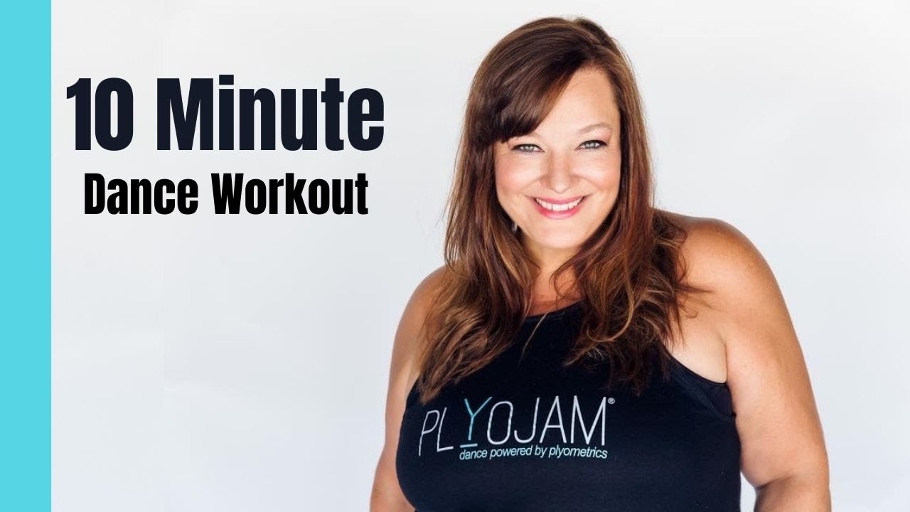 10 Minute Online Dance Workout| PlyoJam | Online Dance Fitness - YouTube