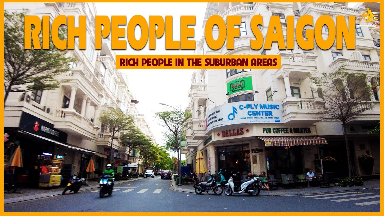 RICH PEOPLE OF SAIGON | MODEL URBAN AREA ON THE SURFACE OF THE CITY ...