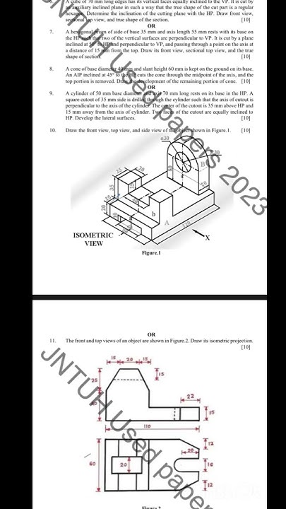 “R22 CAEG jntuh question paper ” #btech #exam #exampaper #jntuh # ...