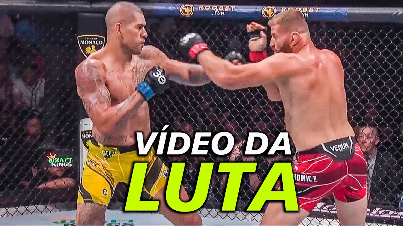 VÍDEO DA LUTA : ALEX POATAN VENCE JAN BLACHOWICZ NO UFC 291 RESULTADO ...