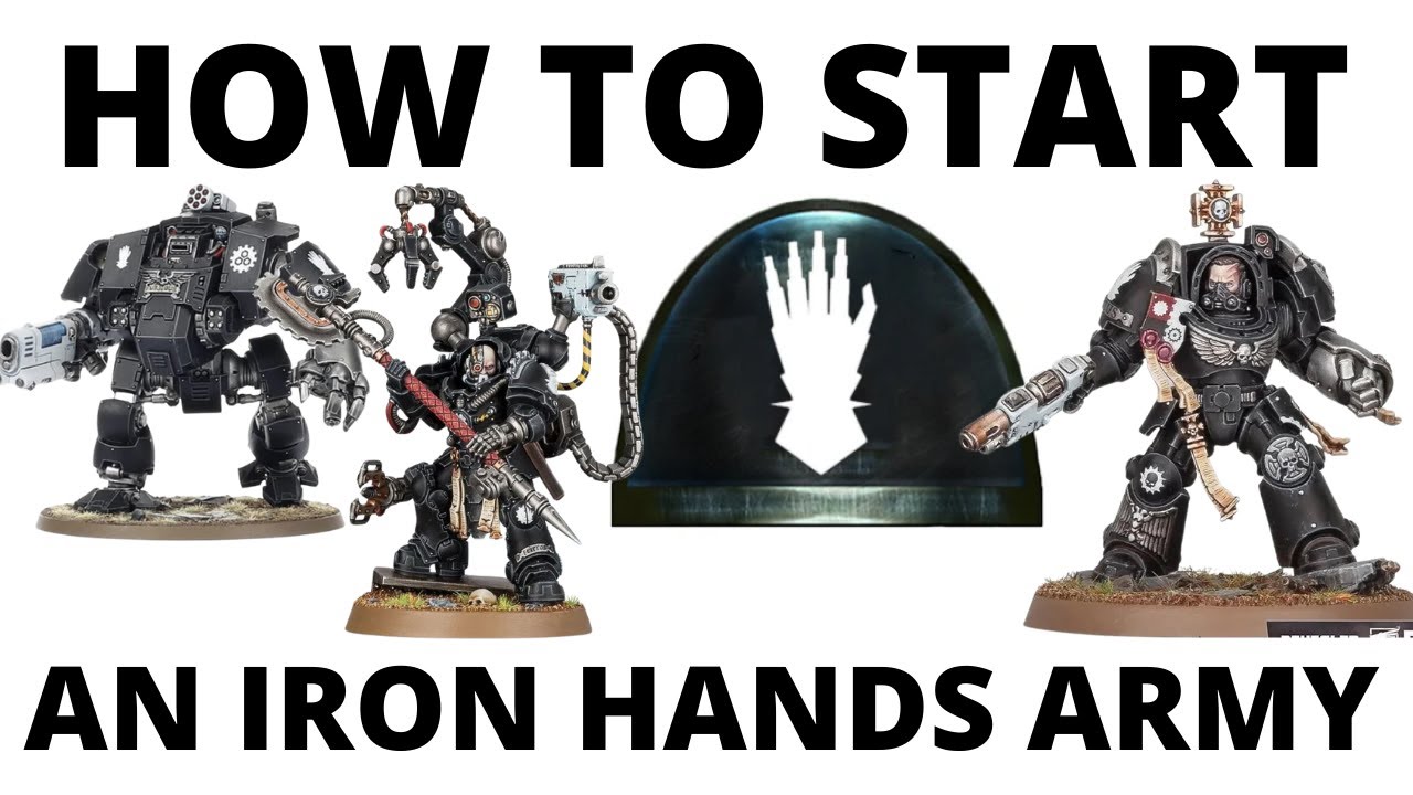 How to Start an Iron Hands Army in Warhammer 40K 10th Edition - YouTube