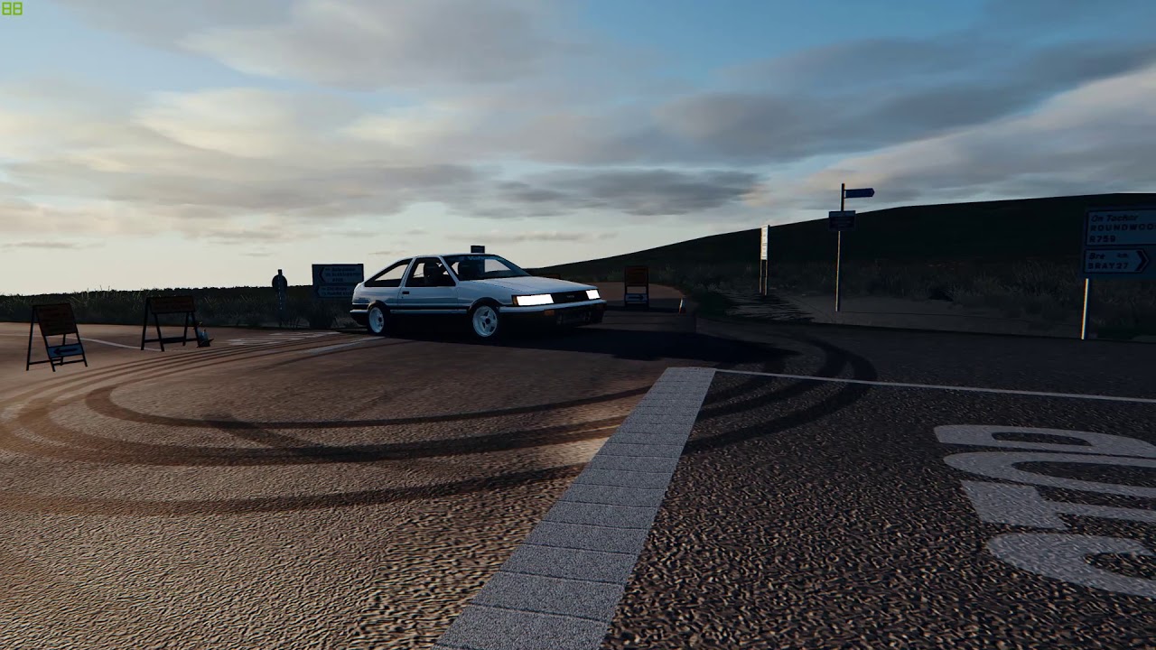 Assetto Corsa - twincam diffin at Wicklow mountains crossroad - YouTube