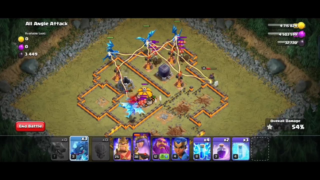 Clash of Clans Shortest Attack 30 Second me ktm || COC || #ALLGAMEPLAY ...
