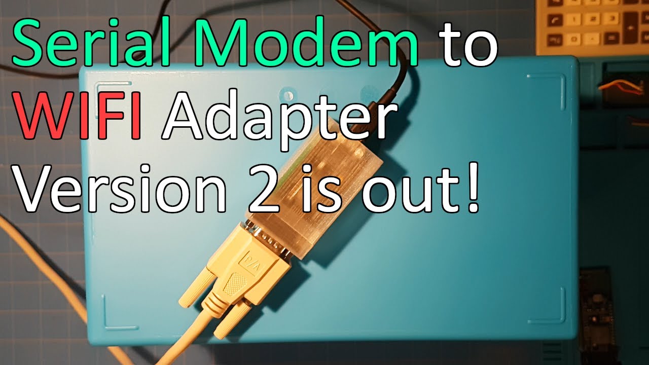 Introducing WIFI Serial Modem Version 2! - YouTube