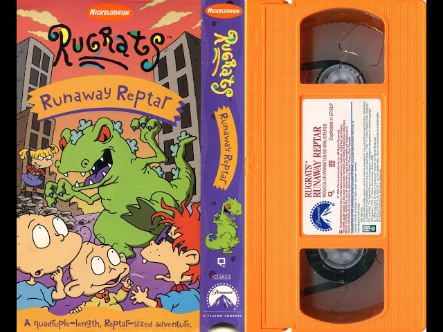 Rugrats Weggelopen Reptar Vhs