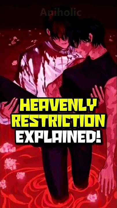 Heavenly Restriction Explained! | Jujutsu Kaisen Season 2 Toji Fushiguro vs Gojo - YouTube