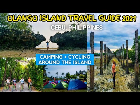 CAMPING + CYCLING AROUND OLANGO ISLAND 2021 | OLANGO ISLAND TRAVEL ...