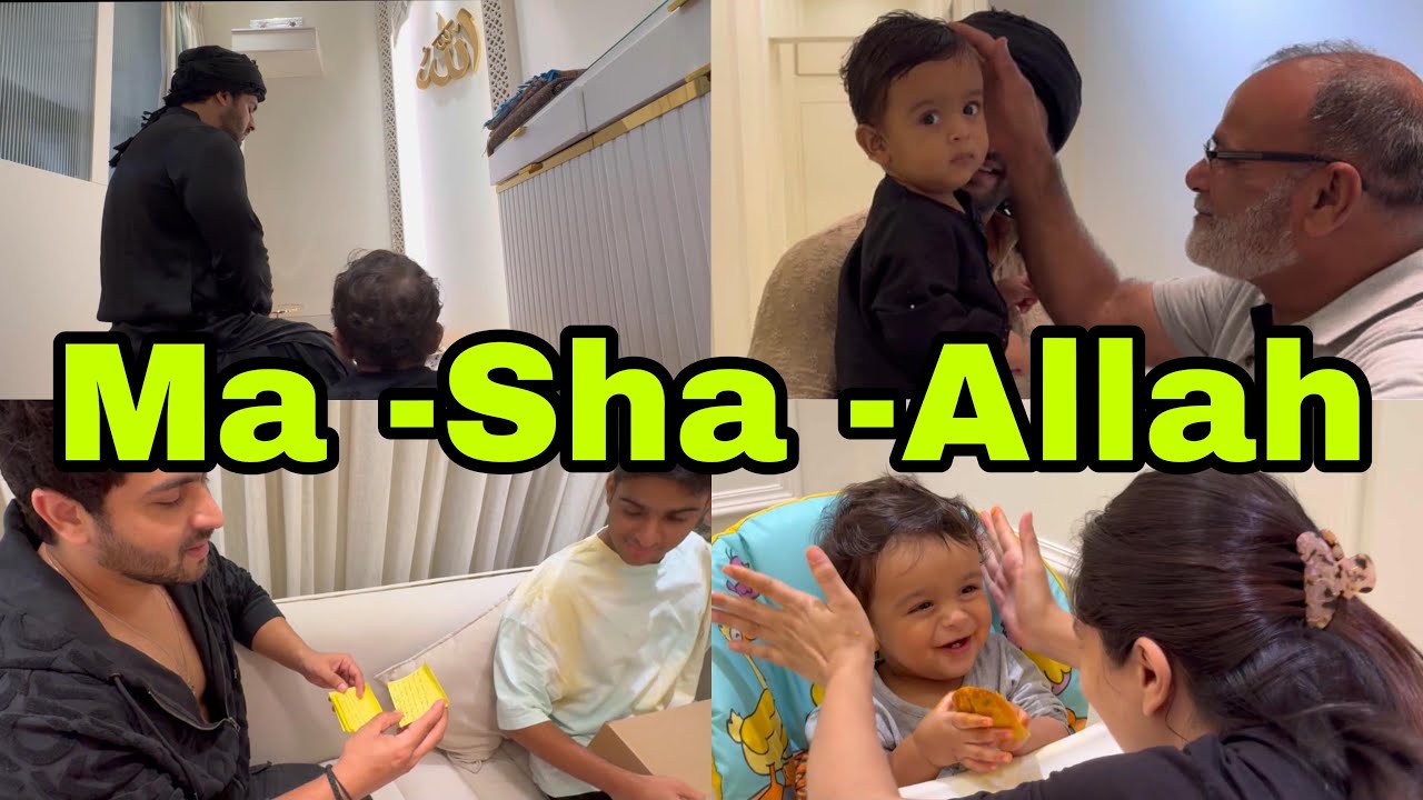 Eid Mubarak 🤗 | Ruhaan’s New Favourite….. 🙈 | Shoaib Ibrahim | vlog ...