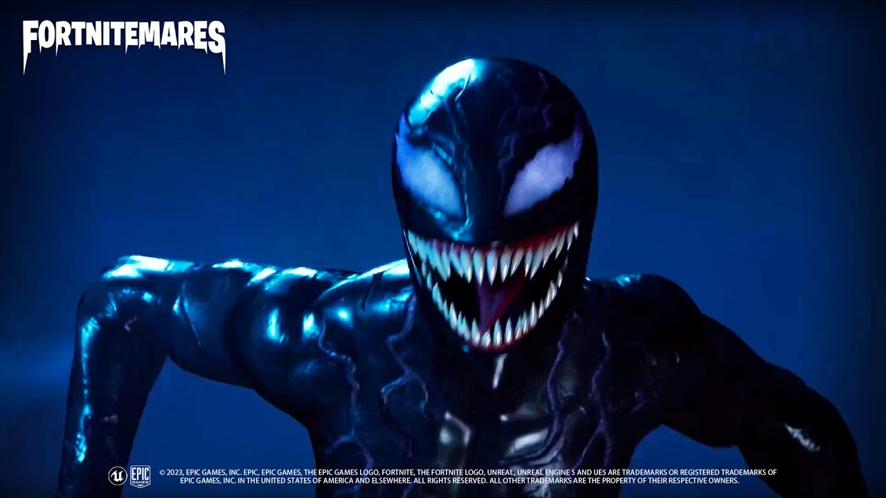 Fortnitemares 2024 GAMEPLAY Trailer! (VENOM Collab) - YouTube
