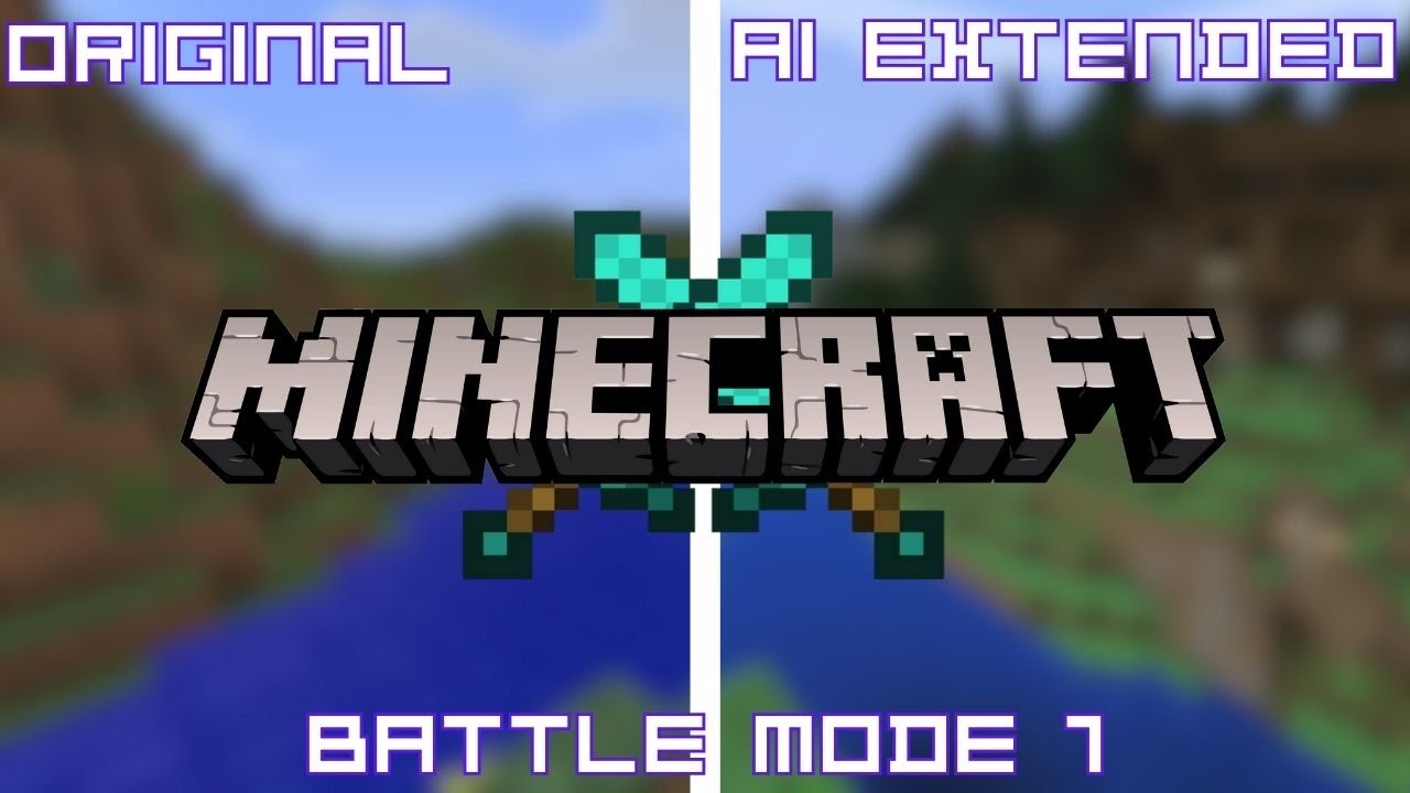 Minecraft Battle Mode 1, but it's extended AI - YouTube