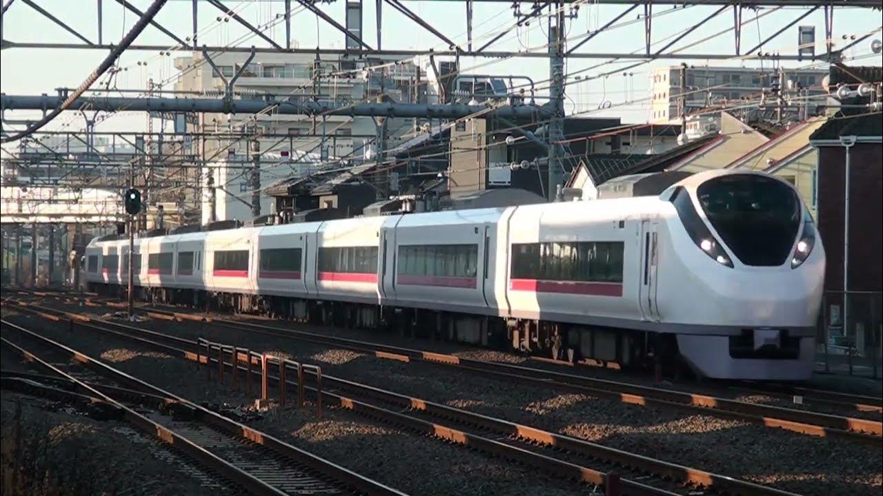 2023年1月8日（日）今日の特急「ときわ51号」51M E657系（K13編成） 高萩行 - YouTube