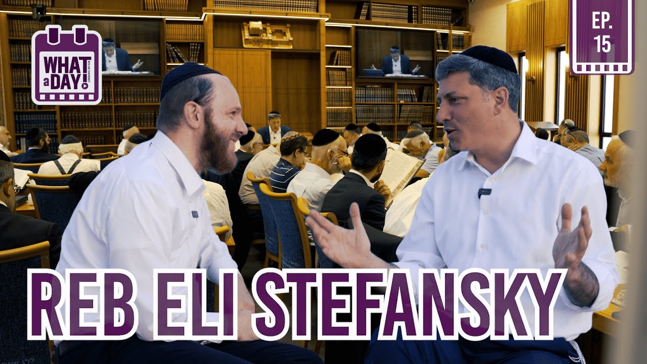 A Day with Rabbi Eli Stefansky at MDY (Mercaz Daf Yomi) - #WhatADay ...