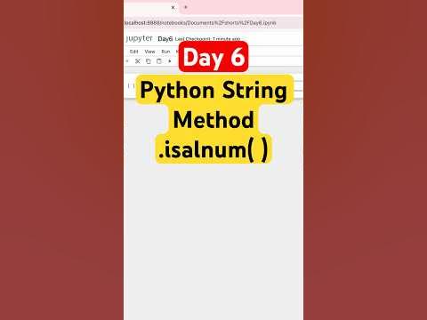 Python String Function Series #day6 #python #programming#coding - YouTube