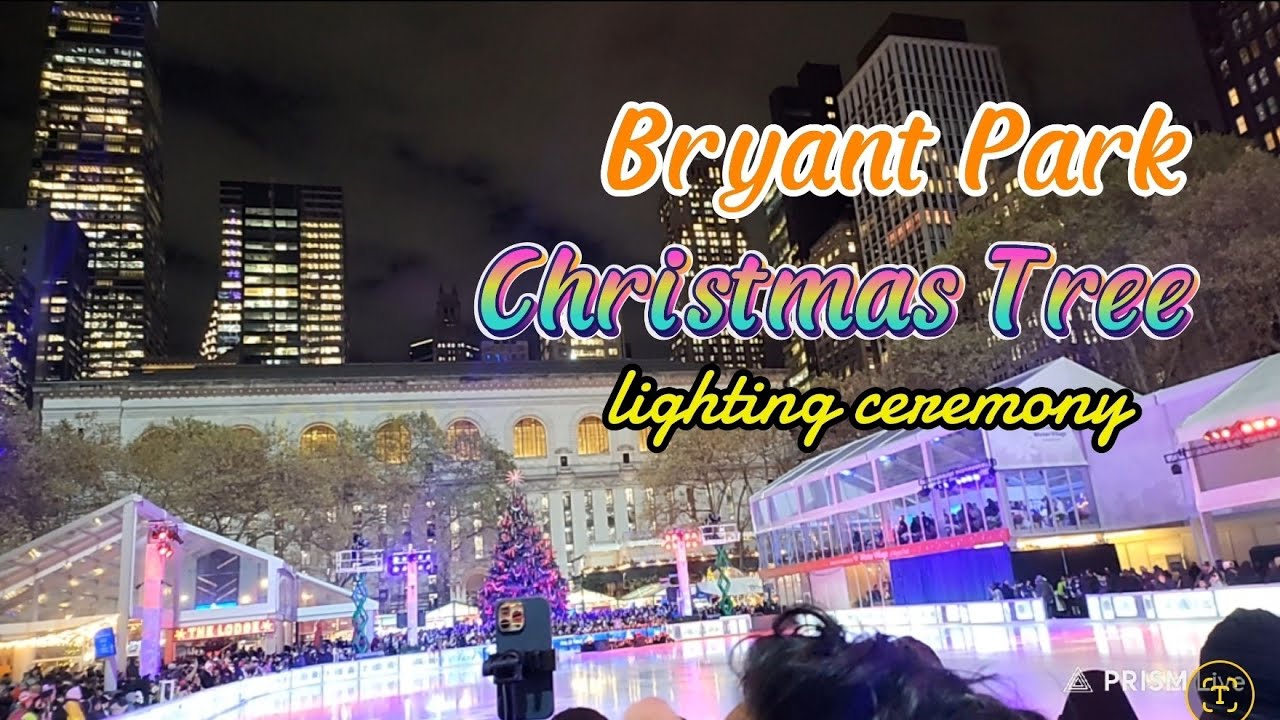 Live in NYC: Lea Salonga Hosts Bryant Park Christmas Tree Lighting ...