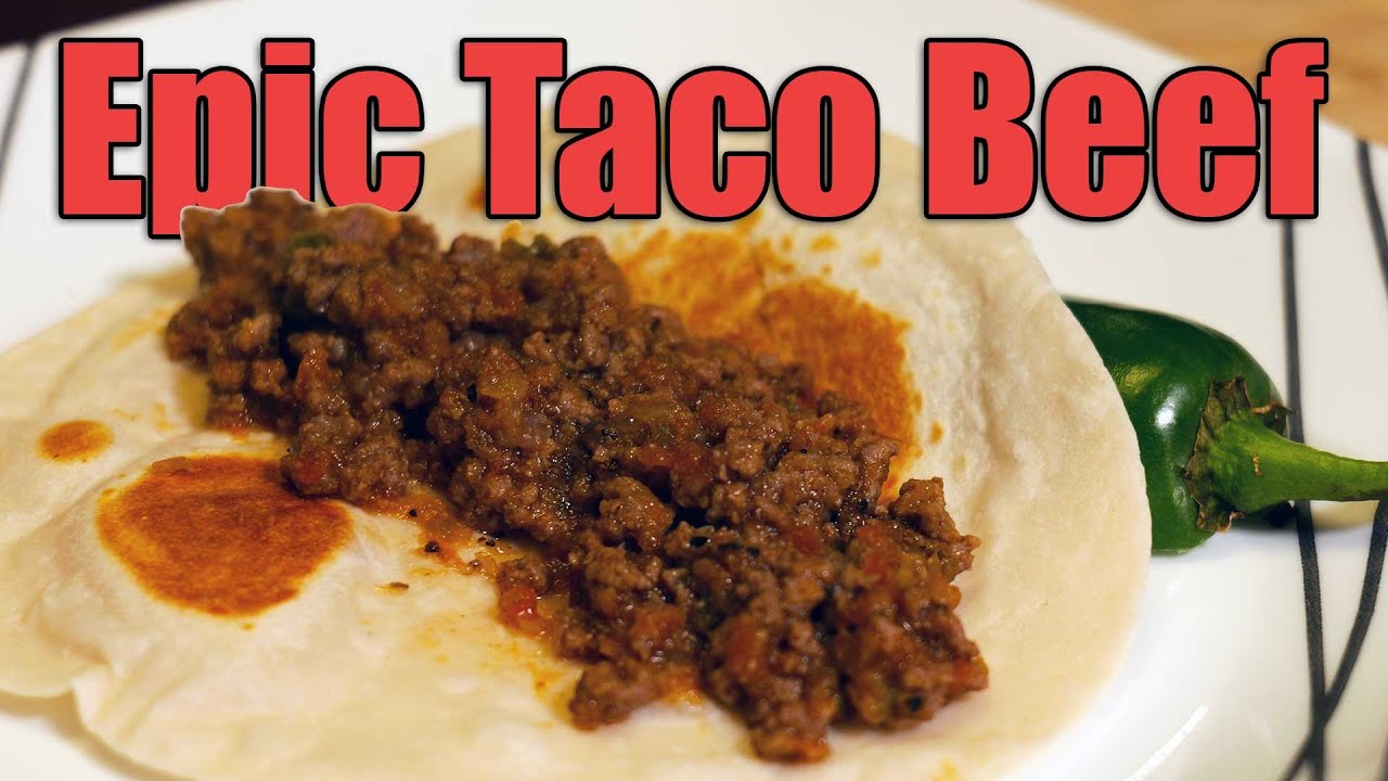 Most Delicious Taco Beef...Simple and Easy to Make! - YouTube