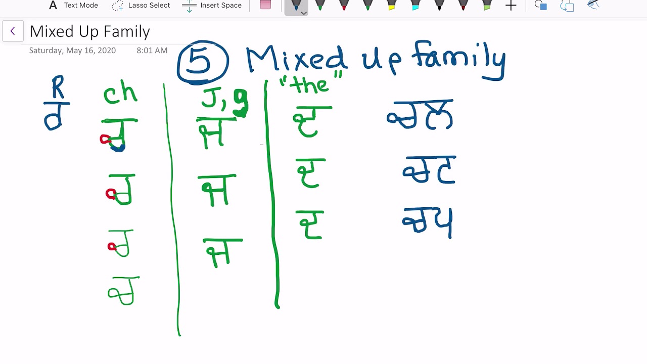 #5 Mixed Up Letter Family - YouTube