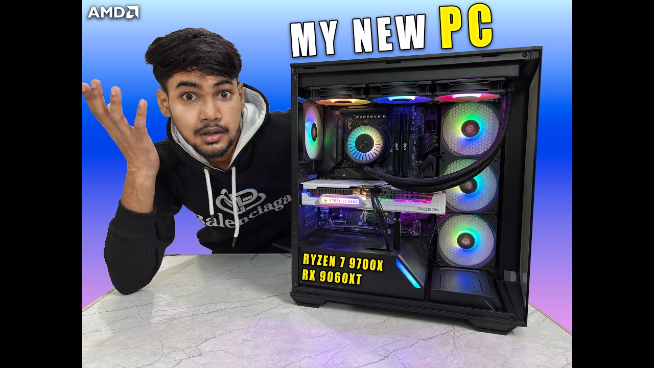 1,80,000/-Rs🥺Finally Built My Dream Gaming PC! | Full Setup Reveal ‍🔥 ...