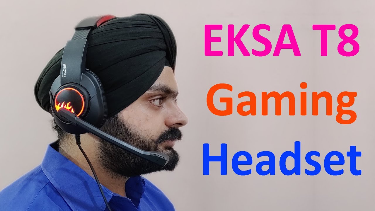 EKSA T8 Gaming Headset - Unboxing & Review + Mic Test - 15% Discount on ...