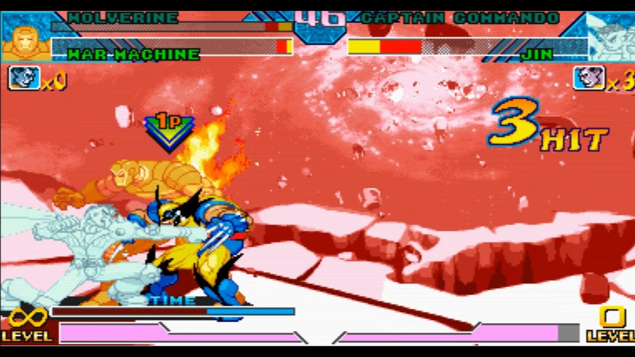 Double K.O. 🌟 Marvel vs Capcom - YouTube