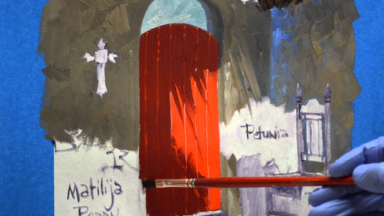 SENKARIK Painting a Red Gate - YouTube