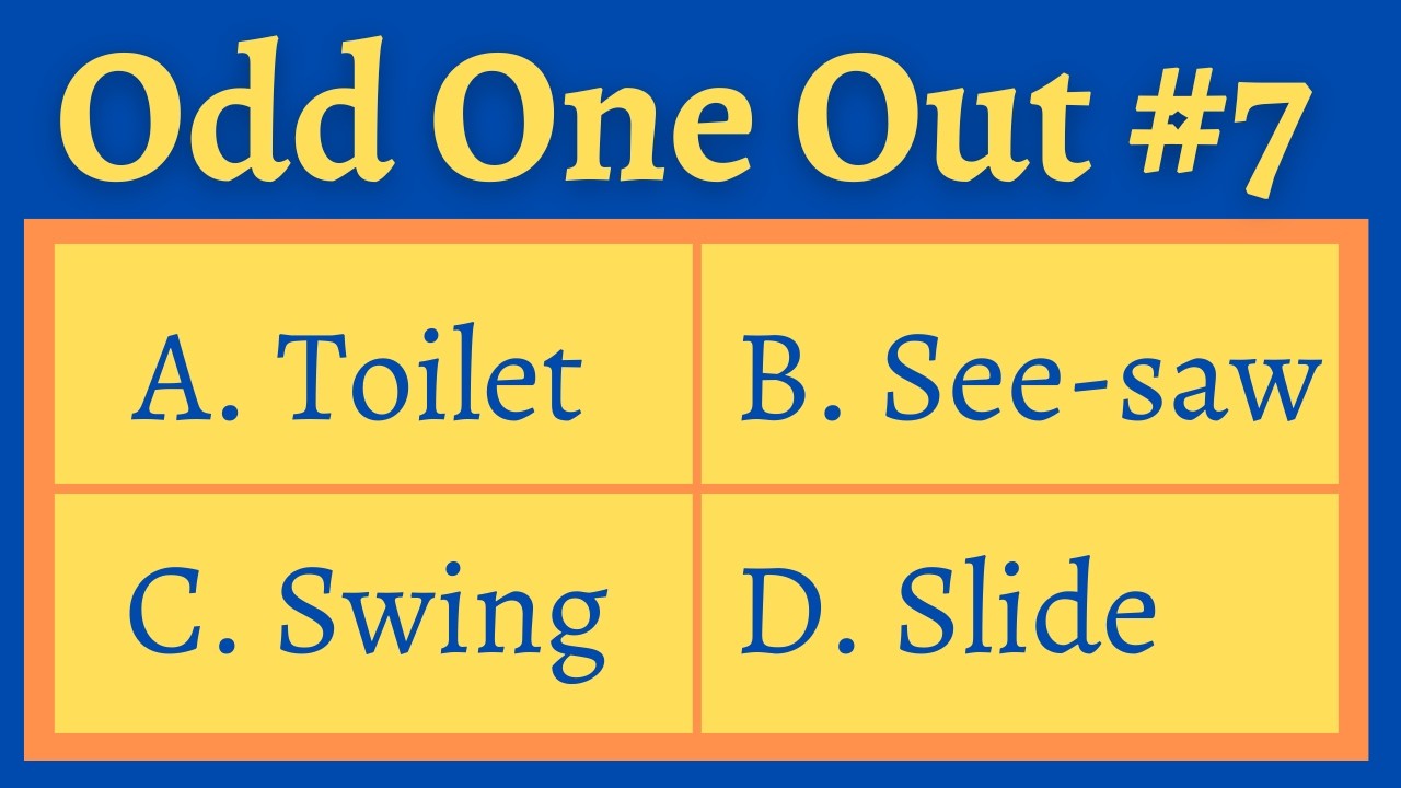 Spot the Odd Man Out I Test your logic 🧠 - YouTube