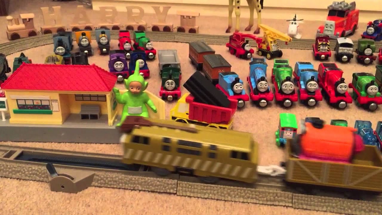 Teletubbies, Thomas and Friends Toy Trains, Peppa Pig, Having Fun ...