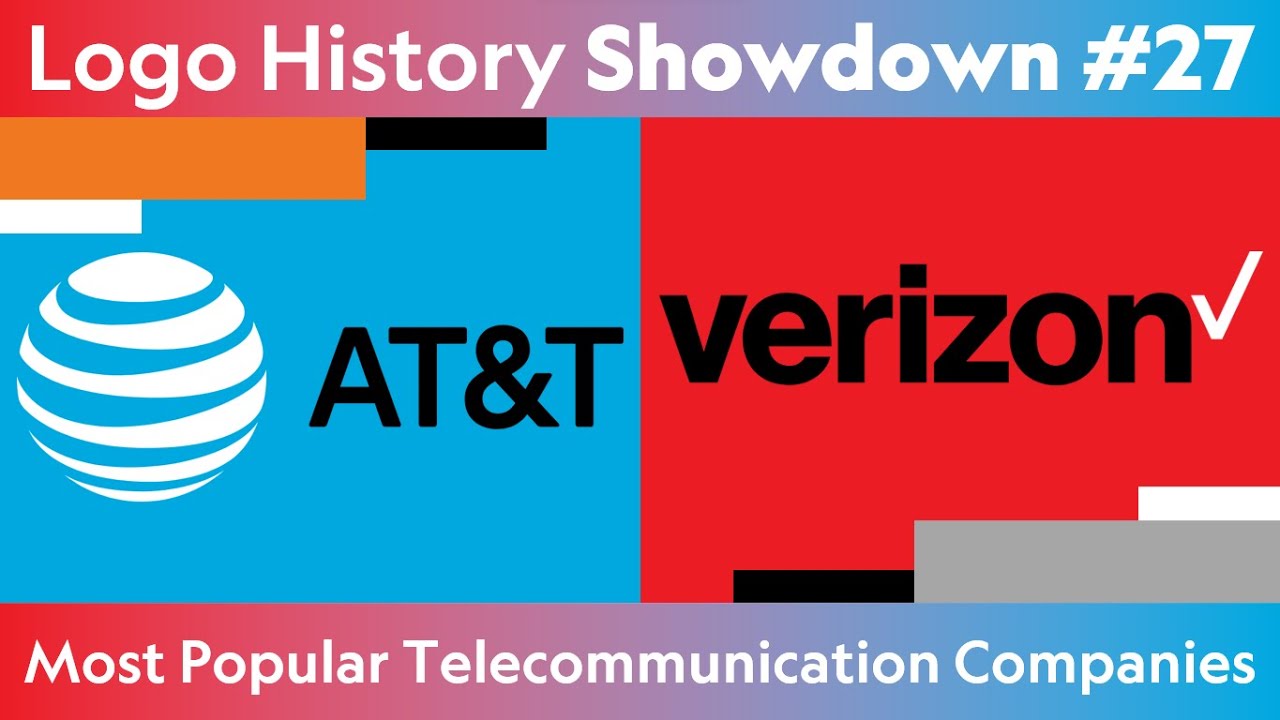 Logo History Showdown #27 - AT&T vs. Verizon Communications - YouTube