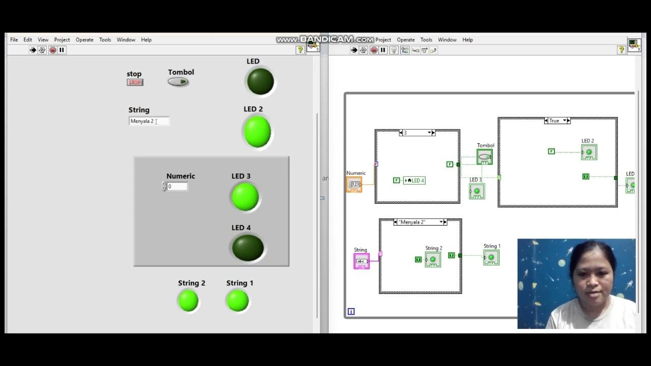 String Labview - YouTube