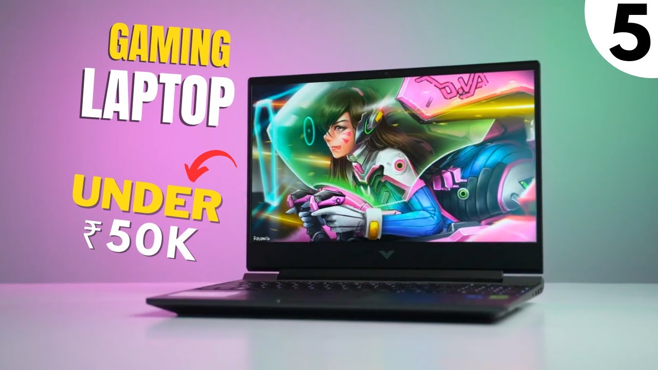 Best Gaming Laptops Under 50000🔥Laptops Under 50K🔥Top 5 Best Gaming ...
