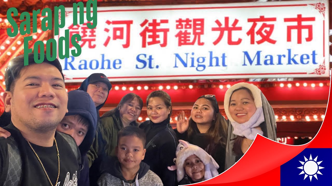 Travel Vlog 11 | Super busog at daming street food dito sa Raohe st ...