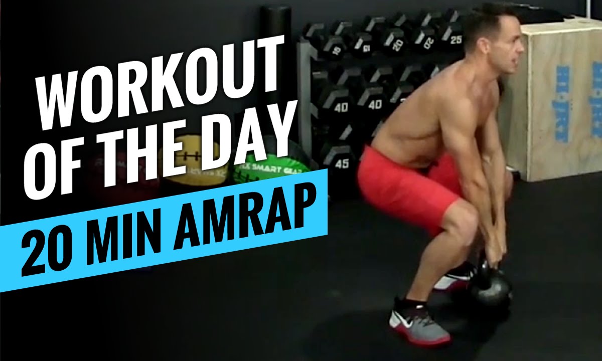 UPPER BODY BLASTER - 20 Min AMRAP - Workout Of The Day - YouTube