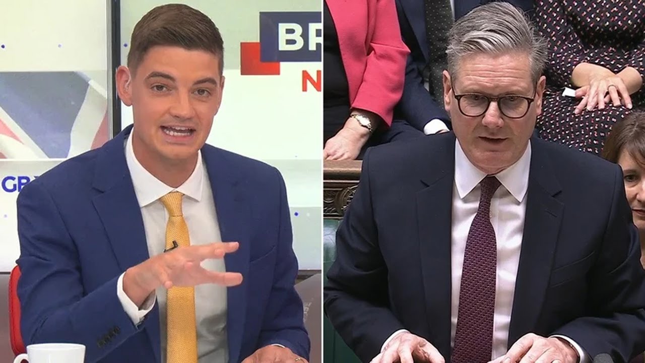 GB News presenter Ben Leo lashes out at Keir Starmer for breaking rules ...