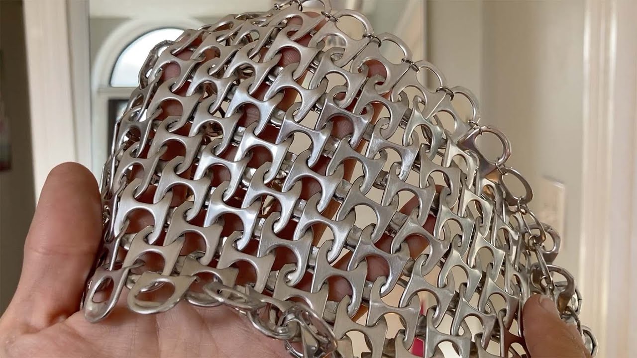 Soda Tab Chainmail | DIY Tutorial - YouTube