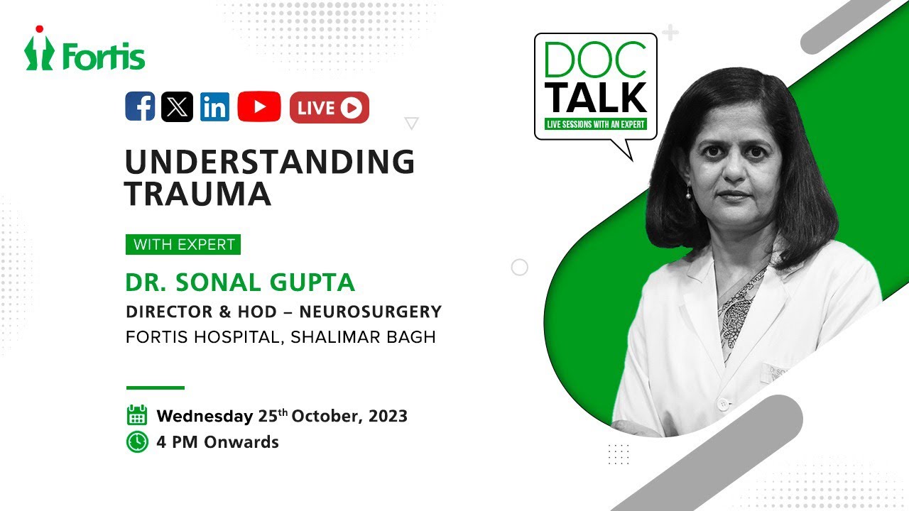 Dr. Sonal Gupta on “Understanding Trauma” - YouTube