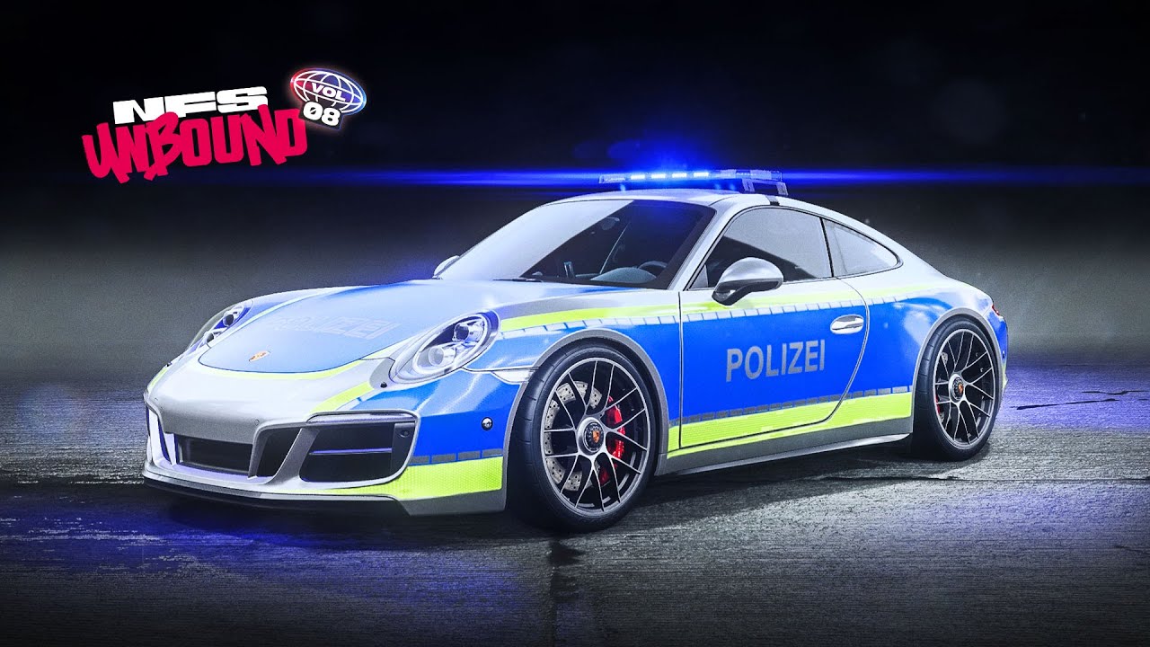 NFS Unbound - Porsche 911 Carrera GTS ''Cop Edition'', 2018 - YouTube
