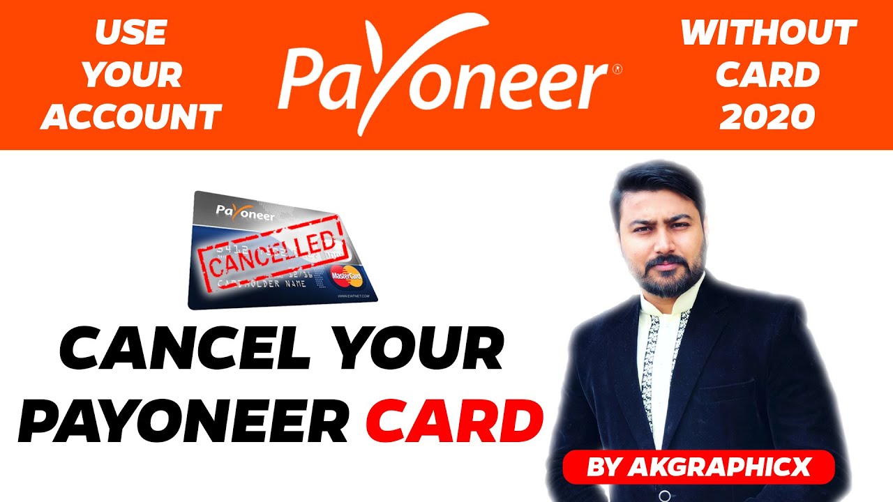 Payoneer account without Card Part 1 | Use your Account without Master ...